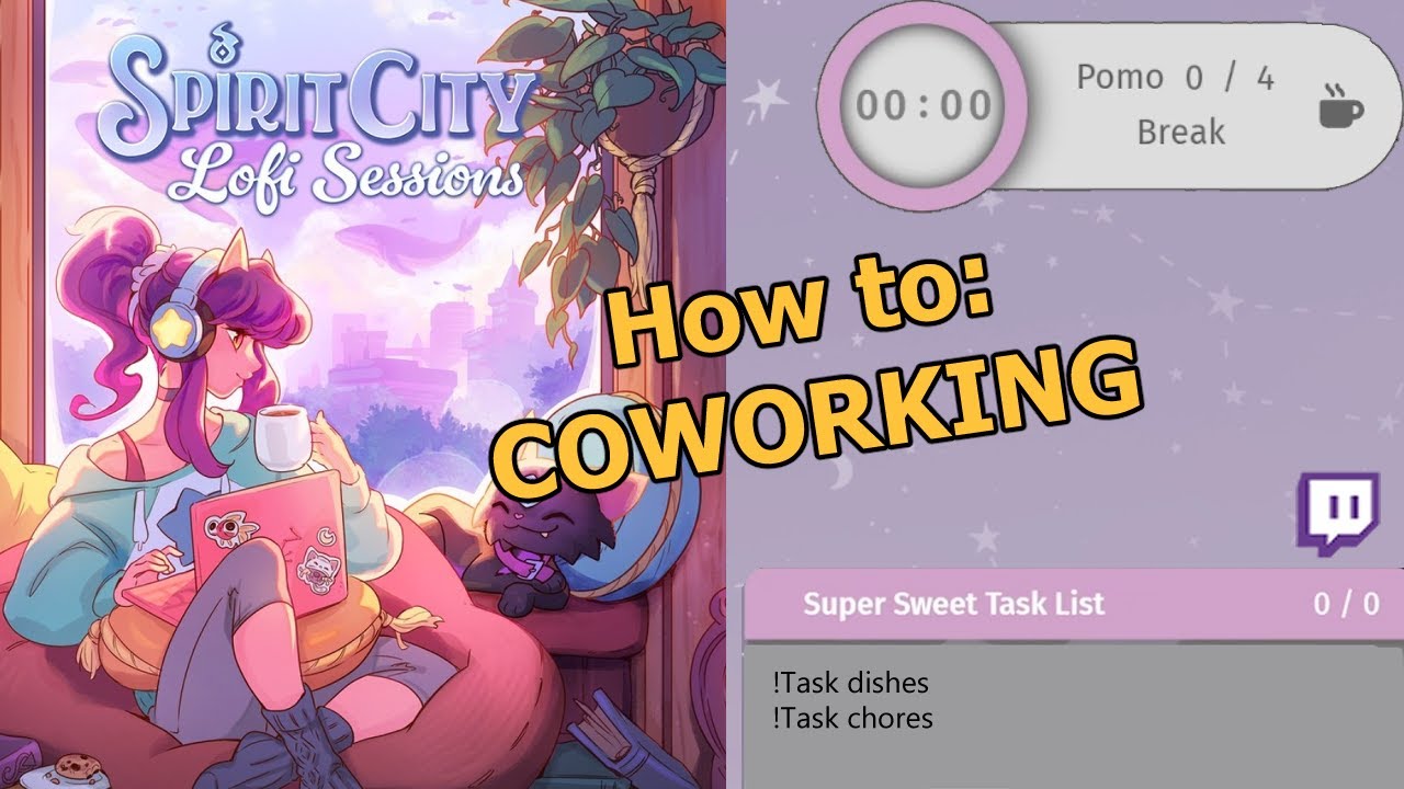 How to set-up a Coworking stream on Twitch - YouTube