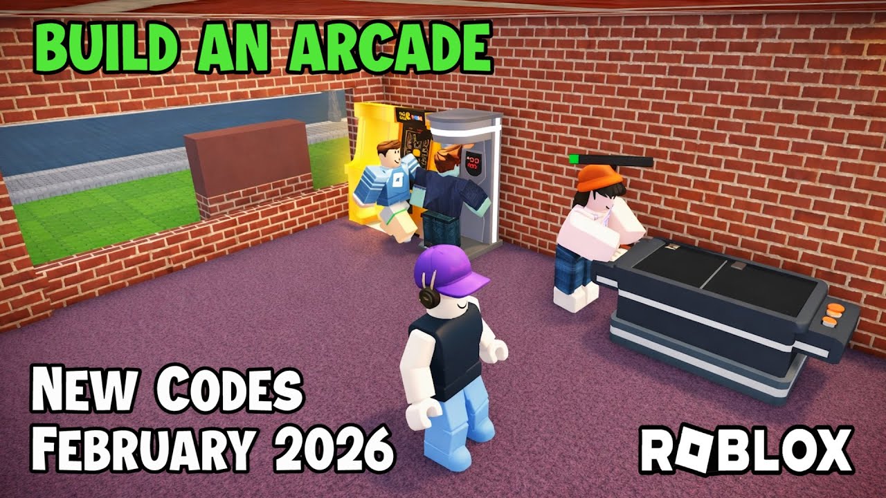 Roblox Build an Arcade New Codes February 2026 - YouTube