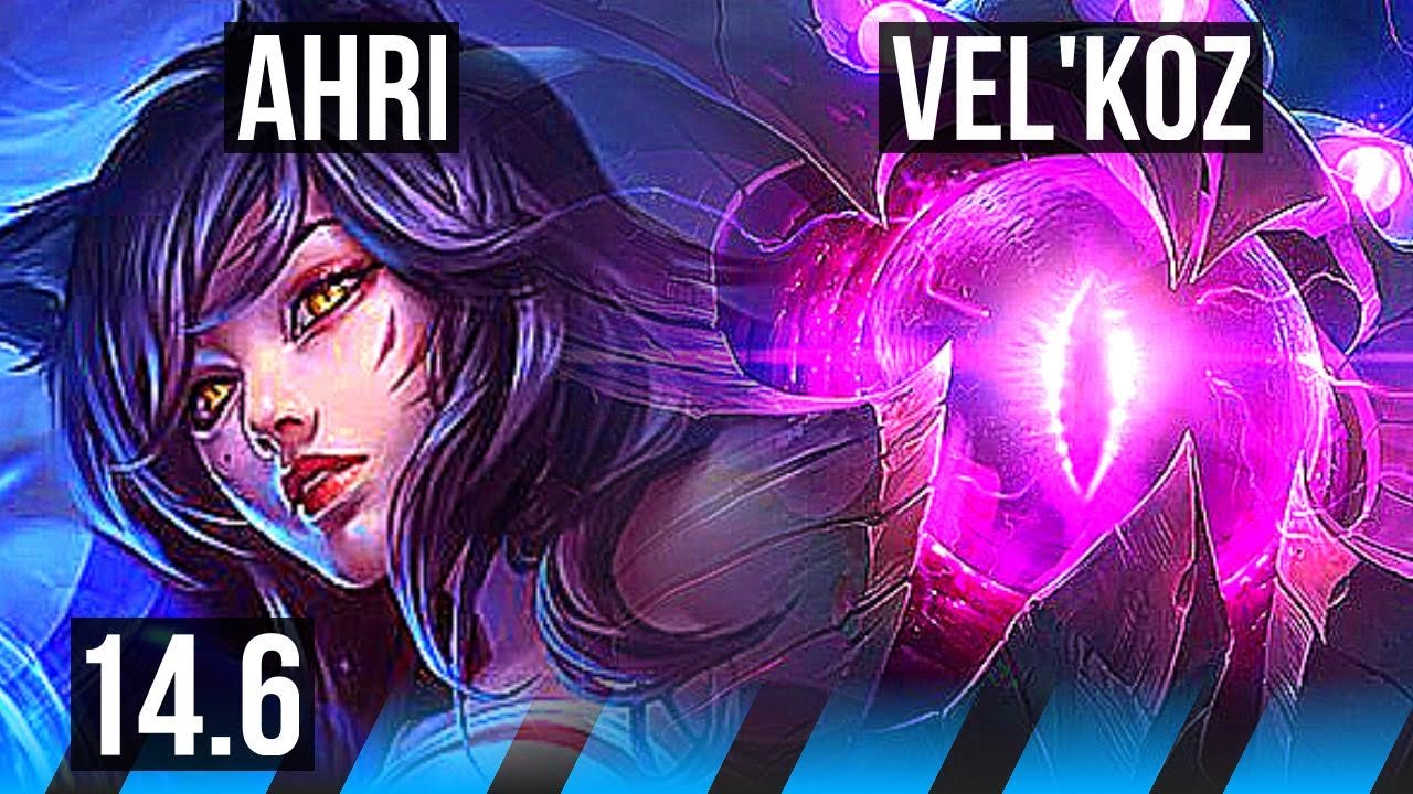 Ahri Vs Velkoz Mid 6 1 8 66 Winrate Dominating Kr Master 14