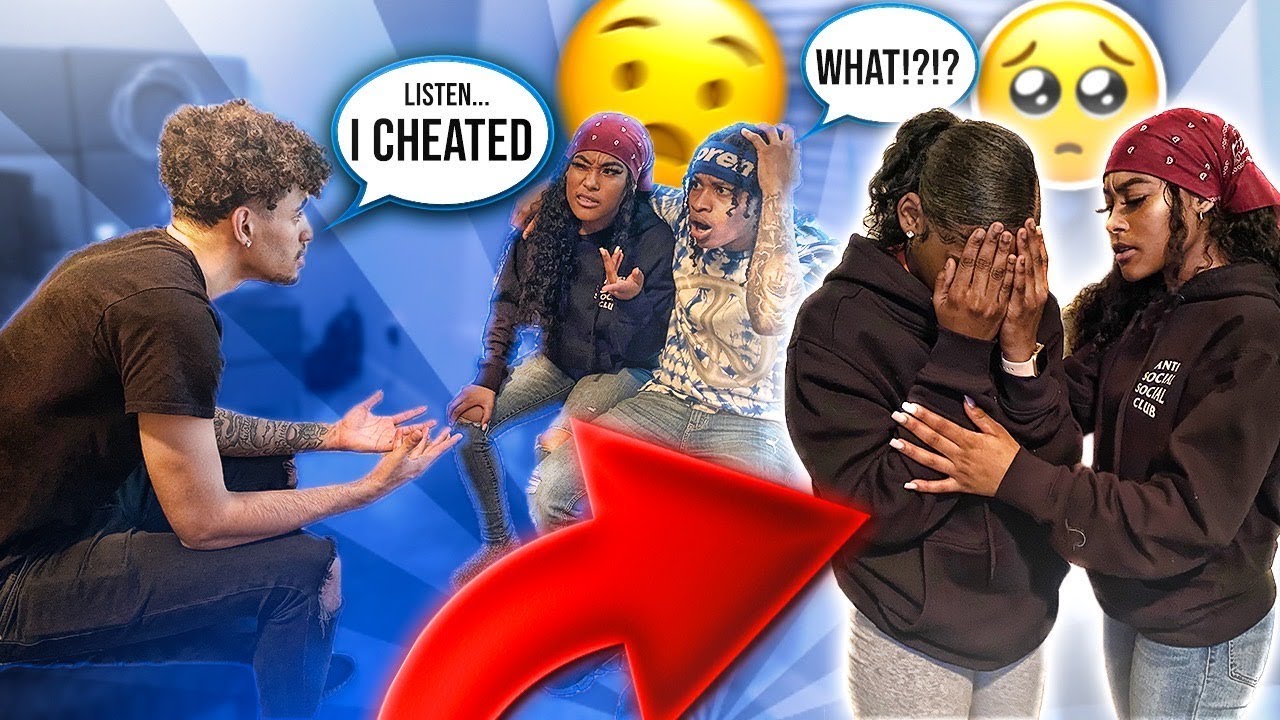 TELLING OTHER YOUTUBERS THAT I CHEATED ON MY GIRLFRIEND!!! - YouTube