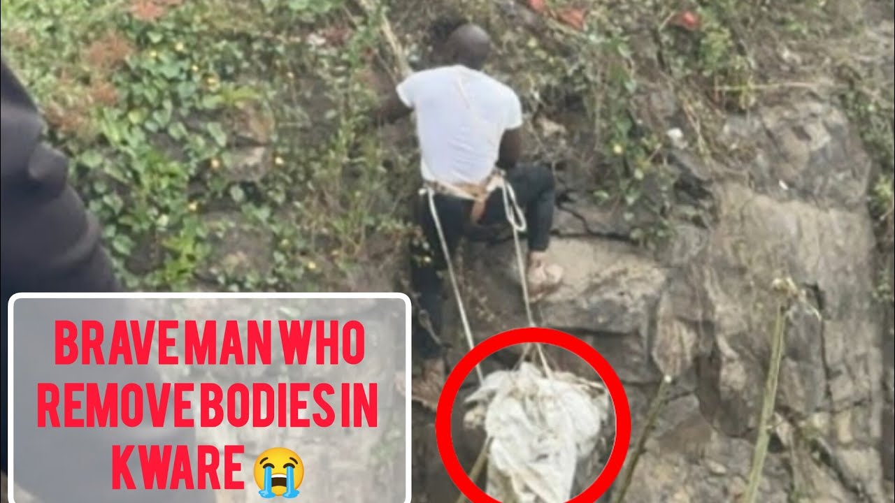 BRAVE MAN CLIMBING WITH RESCUE BODY IN KWARE PIPELINE NJENGA 😭😭 ...