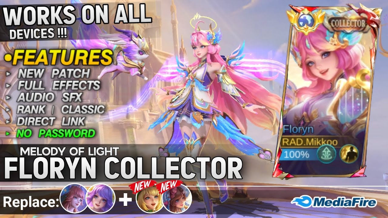 Script Skin Floryn Collector Melody of Light No Password - Full Background & Audio with backup ...