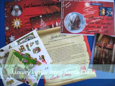 Santa Claus Letter from Lapland Finland - Santa Claus of Arctic Lapland ...
