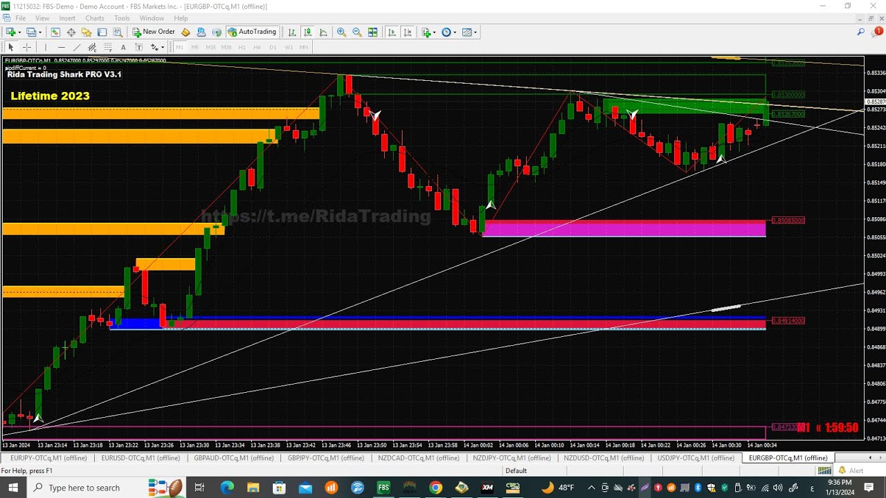Rida Trading Shark PRO V3.1 Indicator Paid for $200 Free without NO M ...