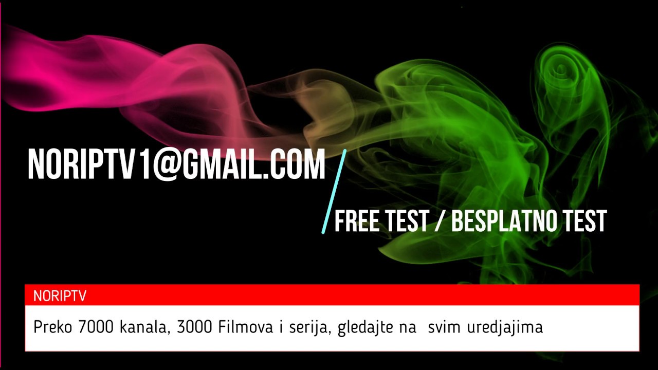 NORIPTV IPTV TELEVIZIIJA PINK KANALI - YouTube