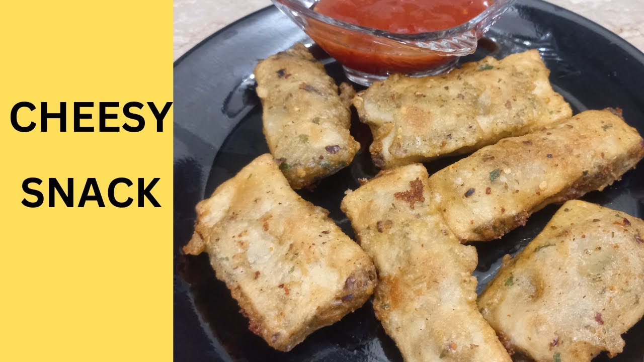 Cheesy Snack Recipe # By Food Junction - YouTube