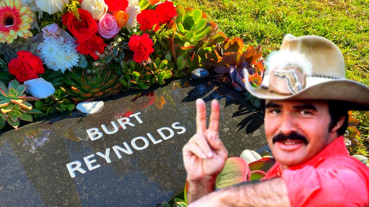 Famous Graves - BURT REYNOLDS New Gravesite At Hollywood Forever ...