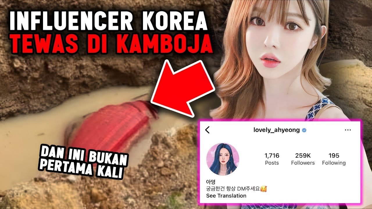 SELEBGRAM KOREA YANG TEWAS DALAM SELOKAN | KASUS PEMBUNUHAN BYUN AH ...
