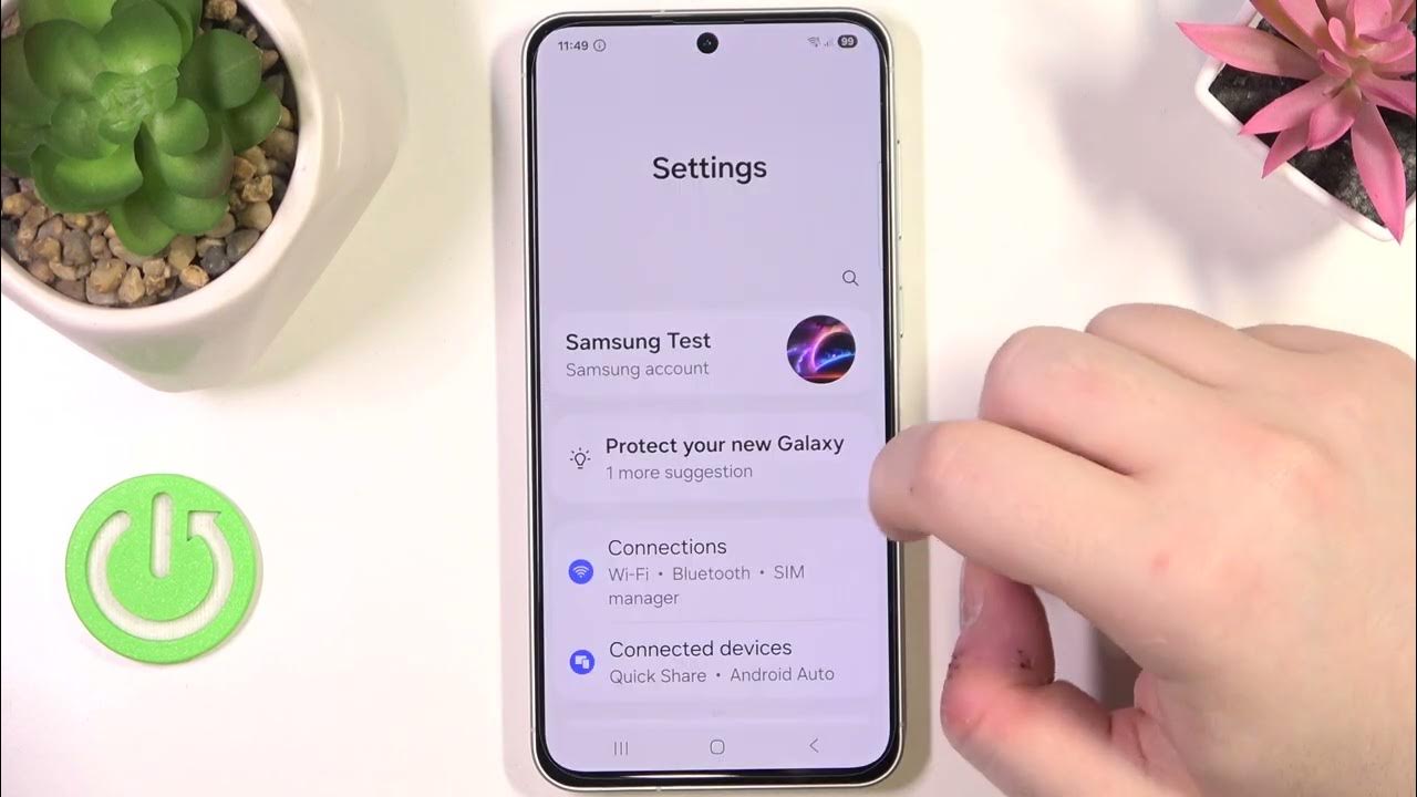How to Enable or Disable Vibrations on Calls on Samsung Galaxy A56 – Step-by-Step Guide - YouTube
