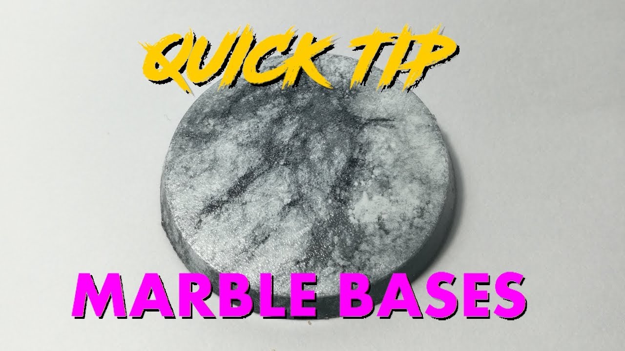 Quick Tip: Easy Marble Bases - YouTube