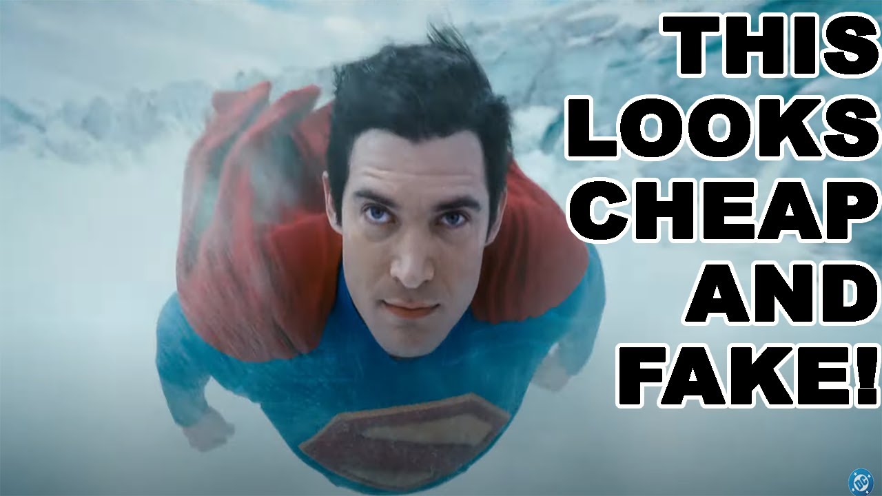 New Superman TV spot is concerning! Superman flying LOOKS FAKE! - YouTube
