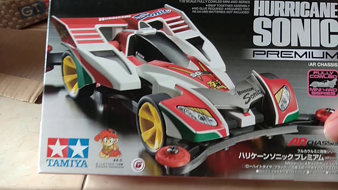 Unboxing Tamiya Hurricane Sonic Premium AR Chassis Original 4WD - YouTube
