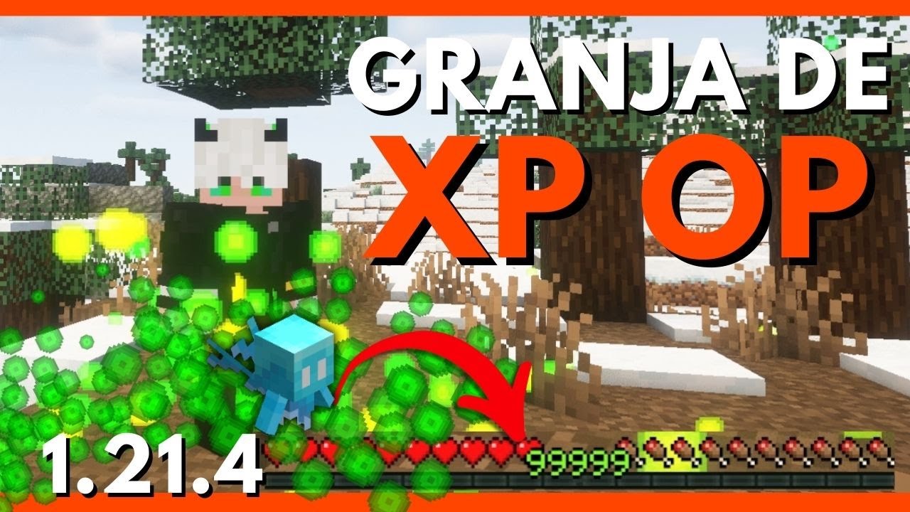 💎 Cómo Hacer una Granja de Experiencia en Minecraft Java 1.21.4 ⚡ ...