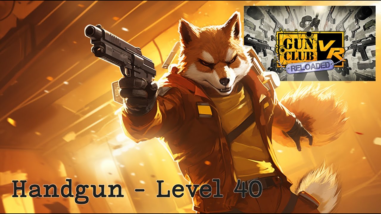 Gun Club VR - Hand Gun - Level 40 - Gold Desert Eagle - YouTube