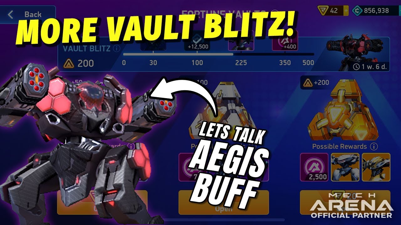 Vault Blitz....again! | Mech Arena - YouTube
