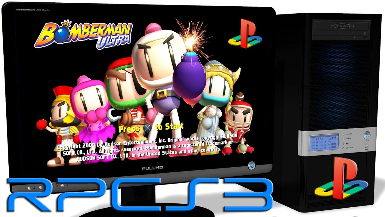 RPCS3 PS3 Emulator - Bomberman Ultra (2009). Ingame. LLVM OpenGL/Vulkan ...