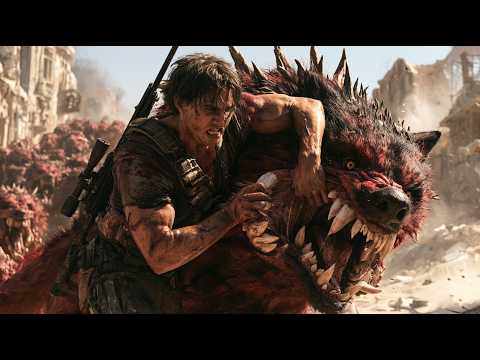 Giant Wolves Ambush the Expedition in the Desert! A Bloody Massacre Unleashed!