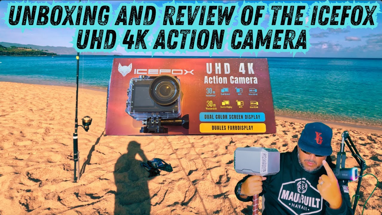UNBOXING AND REVIEW OF THE ICEFOX UHD 4K ACTION CAMERA - YouTube