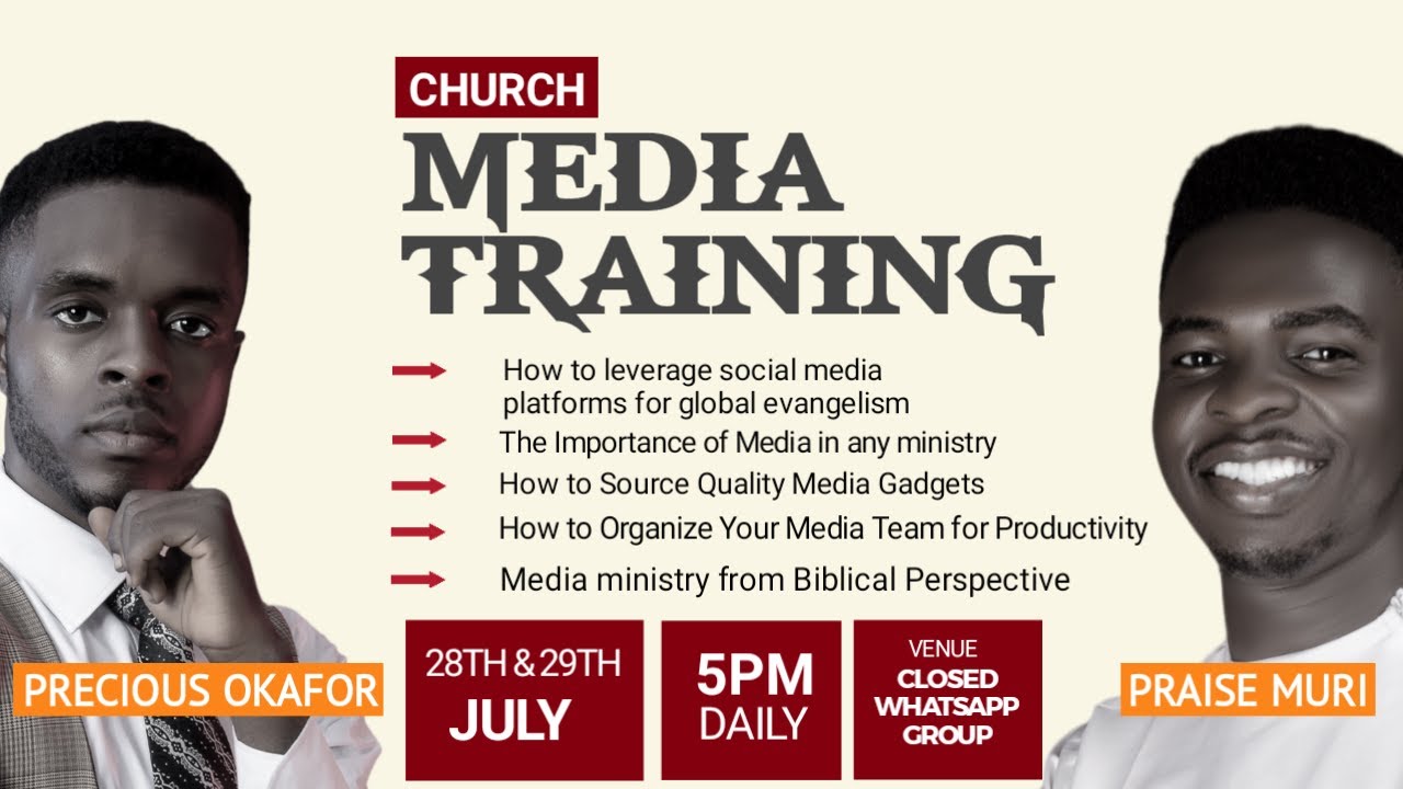 Church Media FREE Training 1.0 - YouTube