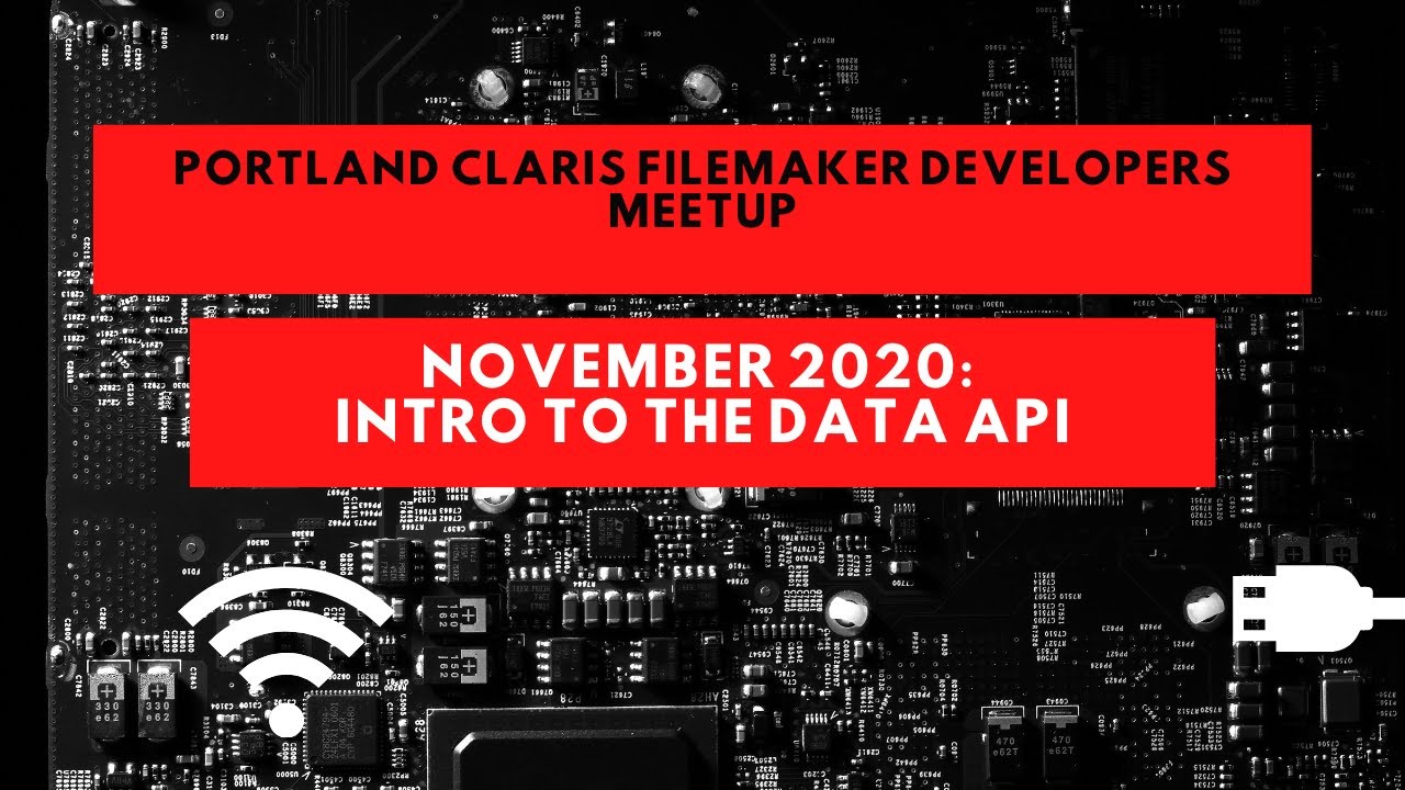 Nov. 2020 Meetup: Intro to the Data API - YouTube