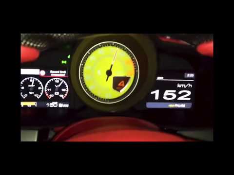 Ferrari 458 Italia top speed