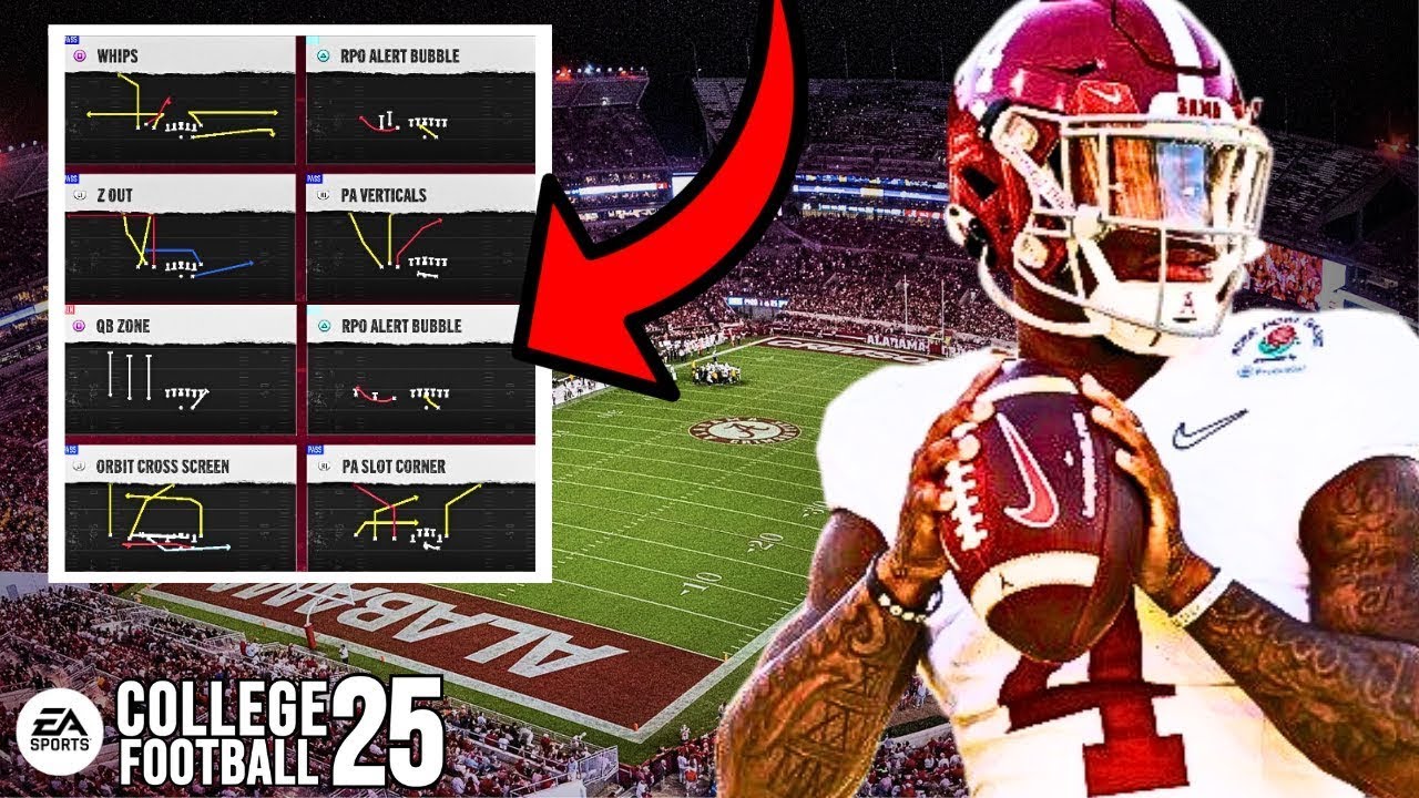 The Best Alabama Playbook Ever (AL VS OSU ) - YouTube