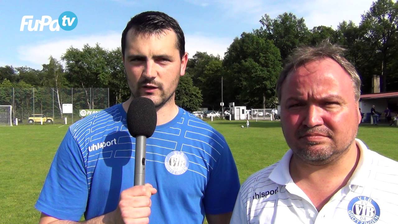 Manuel Bender & Holger Volz - VfB Grötzingen - zum Spiel vs. FV Graben ...