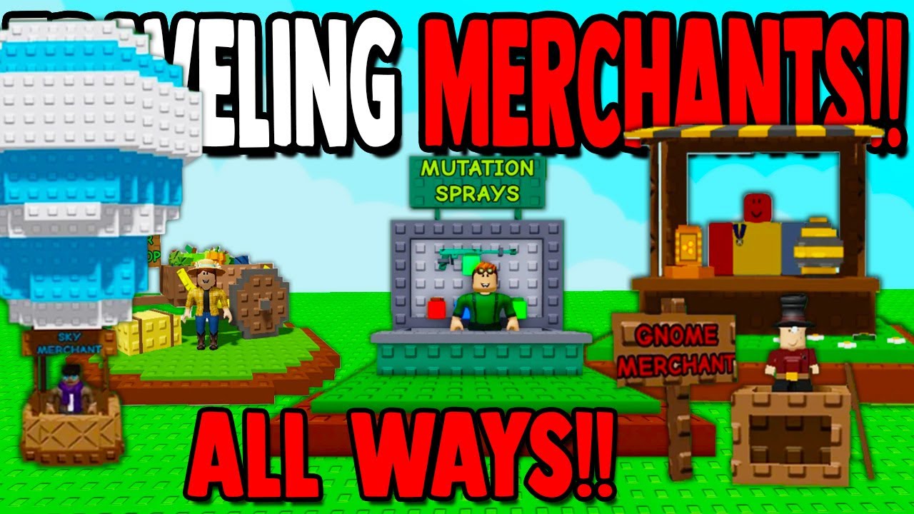 How to Get EVERY TRAVELING MERCHANT in Grow a Garden Roblox!! - YouTube