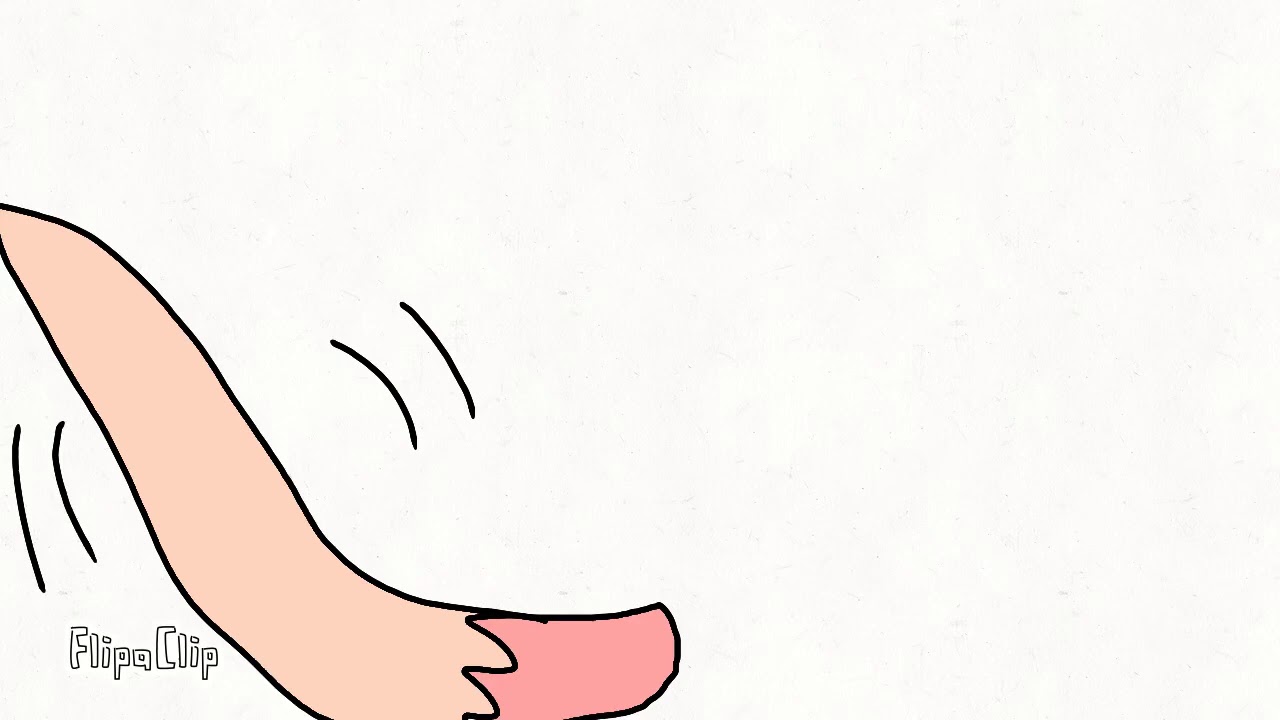 Tail animation Test (Flip a Clip) - YouTube