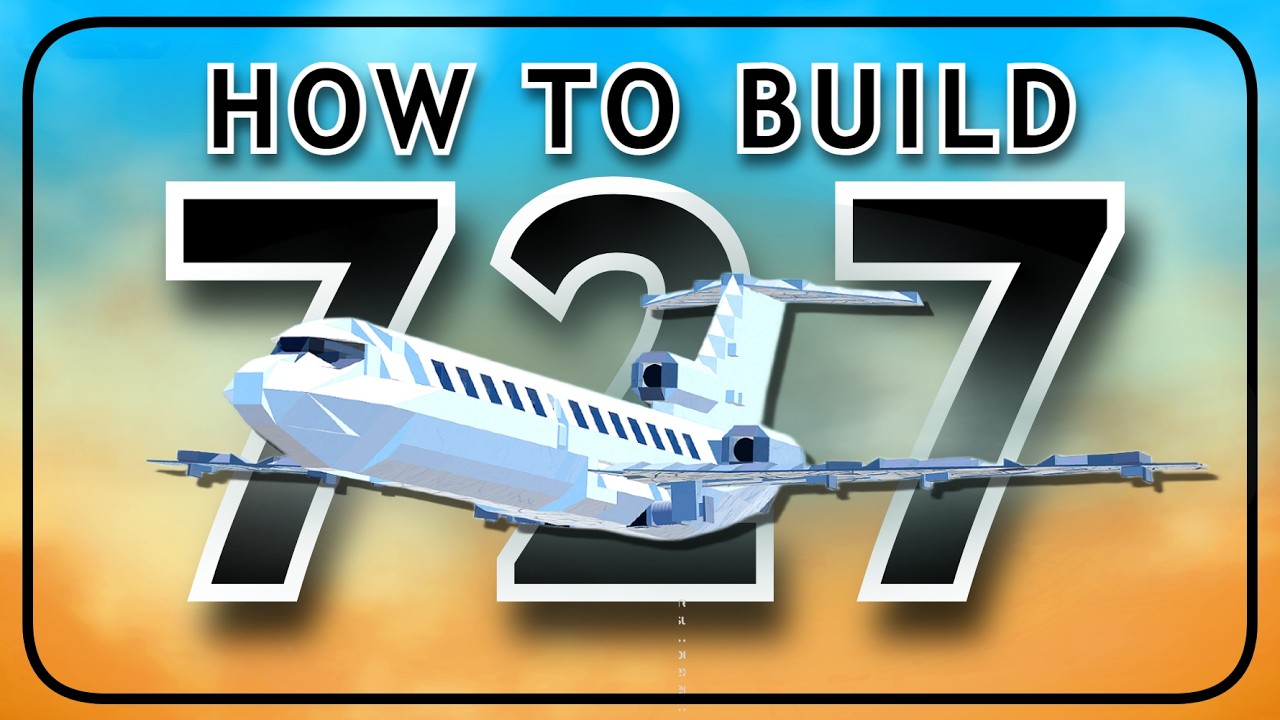 How to Build the Boeing 727 in ROBLOX Plane Crazy - Part 1 - YouTube