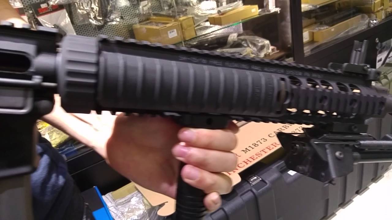 CRW Viper-tech +KAC mk12 rail gbb試槍 - YouTube