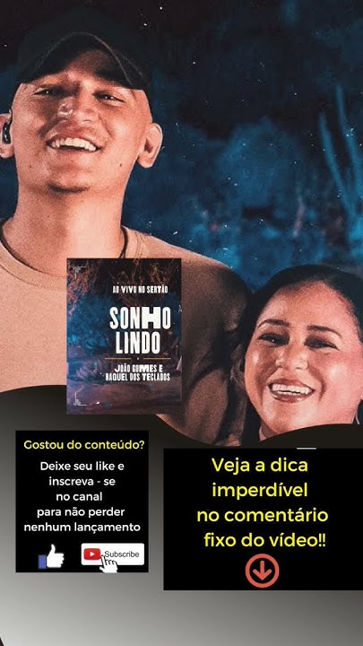 🎶SONHO LINDO - João Gomes e Raquel dos Teclados - YouTube