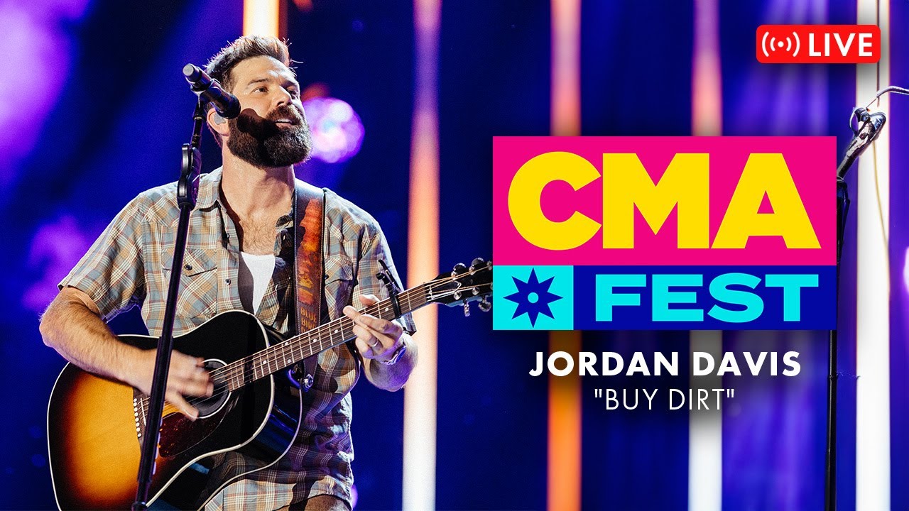 Jordan Davis - "Buy Dirt" | CMA Fest 2023 - YouTube Music