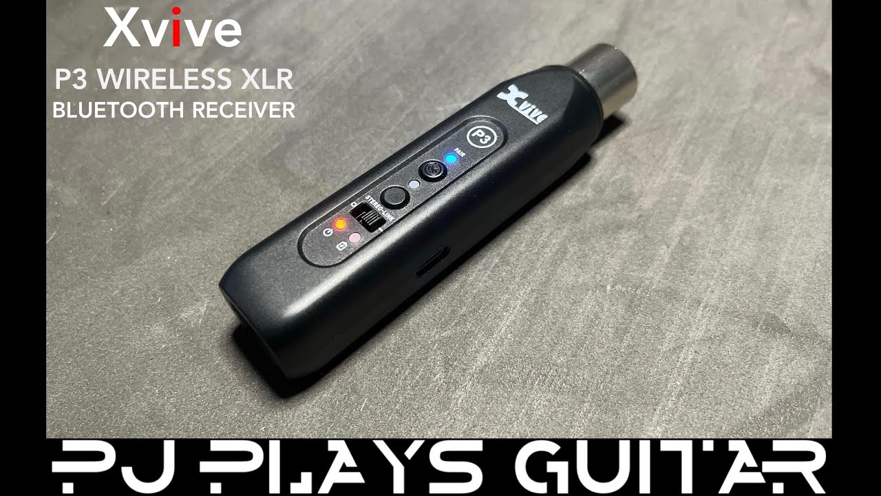 Xvive P3 Wireless XLR Bluetooth Audio Receiver: Demo and Review - YouTube