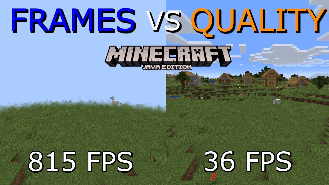 Best Settings For Minecraft Java Edition Maximize FPS YouTube