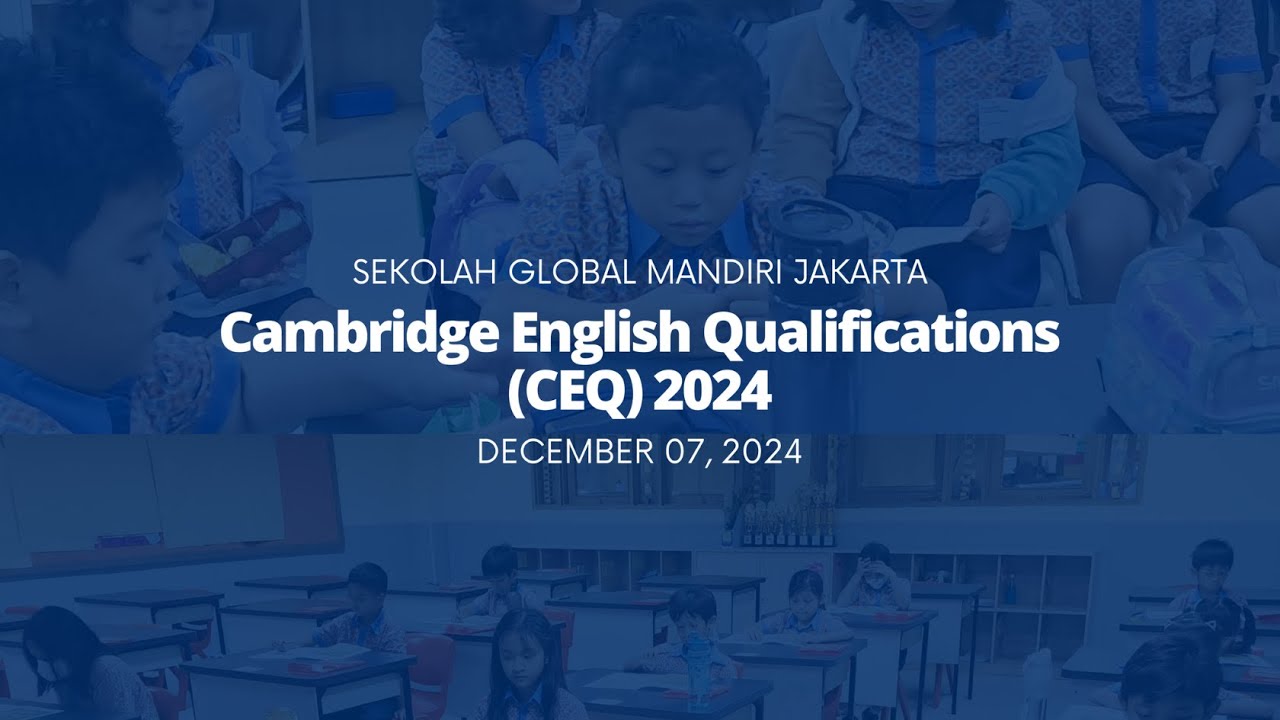 Cambridge English Qualifications (CEQ) 2024. - YouTube