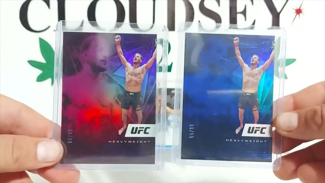UFC Cards mail day Part 22 (Lots of Parallels) with Cloudsey420 - YouTube