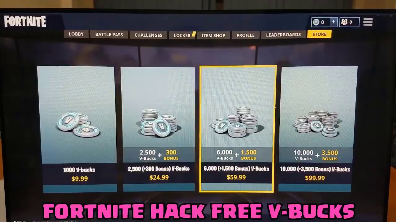 BEST FORTNITE V BUCKS HACK 2018 ( works 100%) - YouTube