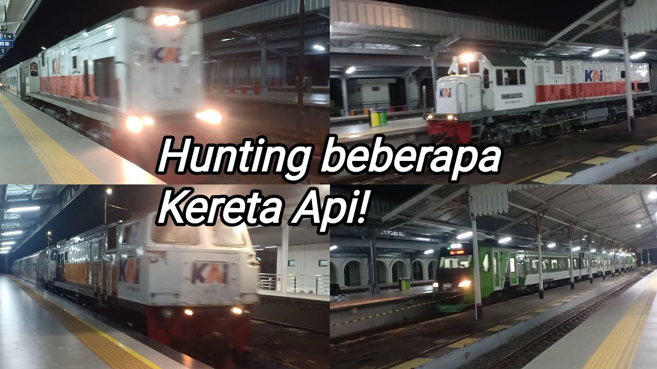 [HUNTING] Hunting beberapa Kereta Api di Stasiun CMD & CMI! #hunting#keretaapiindonesia - YouTube