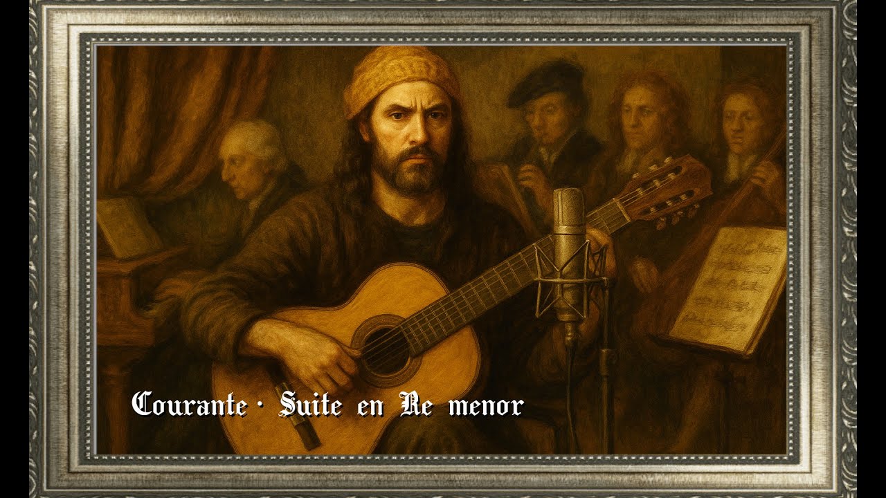 🎶 ¿Cómo suena una COURANTE barroca? – Robert de Visée 🎼 - YouTube
