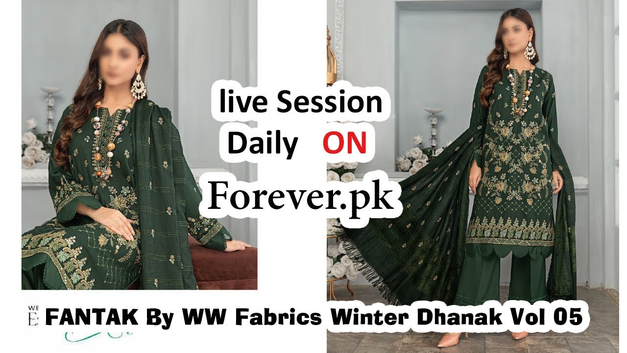 FANTAK By WW Fabrics Winter Dhanak Vol 05 2023 | Mega Discount - YouTube