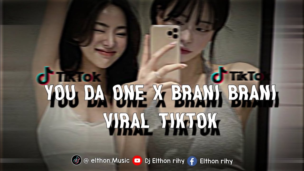 DJ YOU DA ONE X BRANI BRANI VIRAL TIKTOK FULL MASHUP BY ELTHON RIHY 🎵 ...