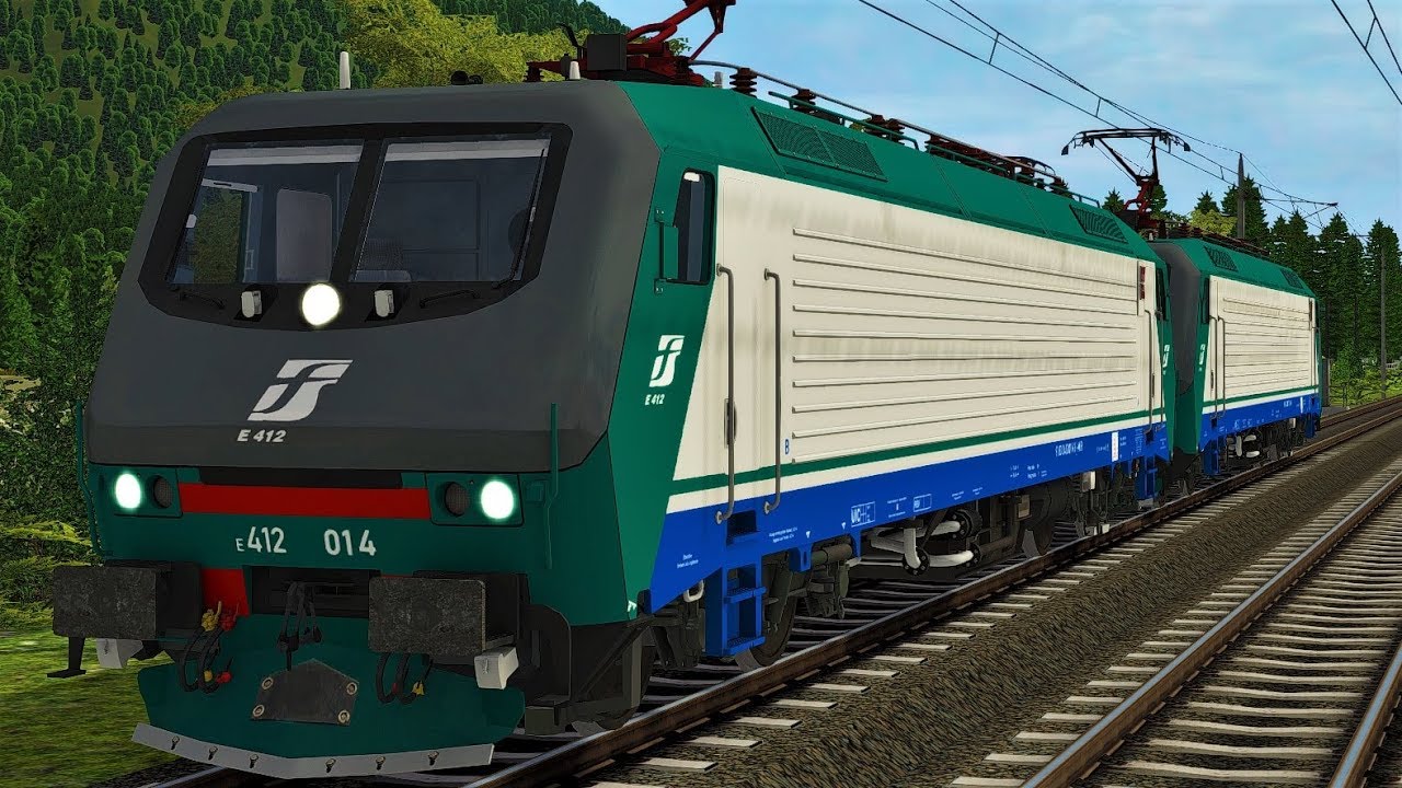 FS E412 RSSLO | Kufstein - Worgl | Brennerbahn / Unterinntalbahn | Train Simulator 2017 - YouTube
