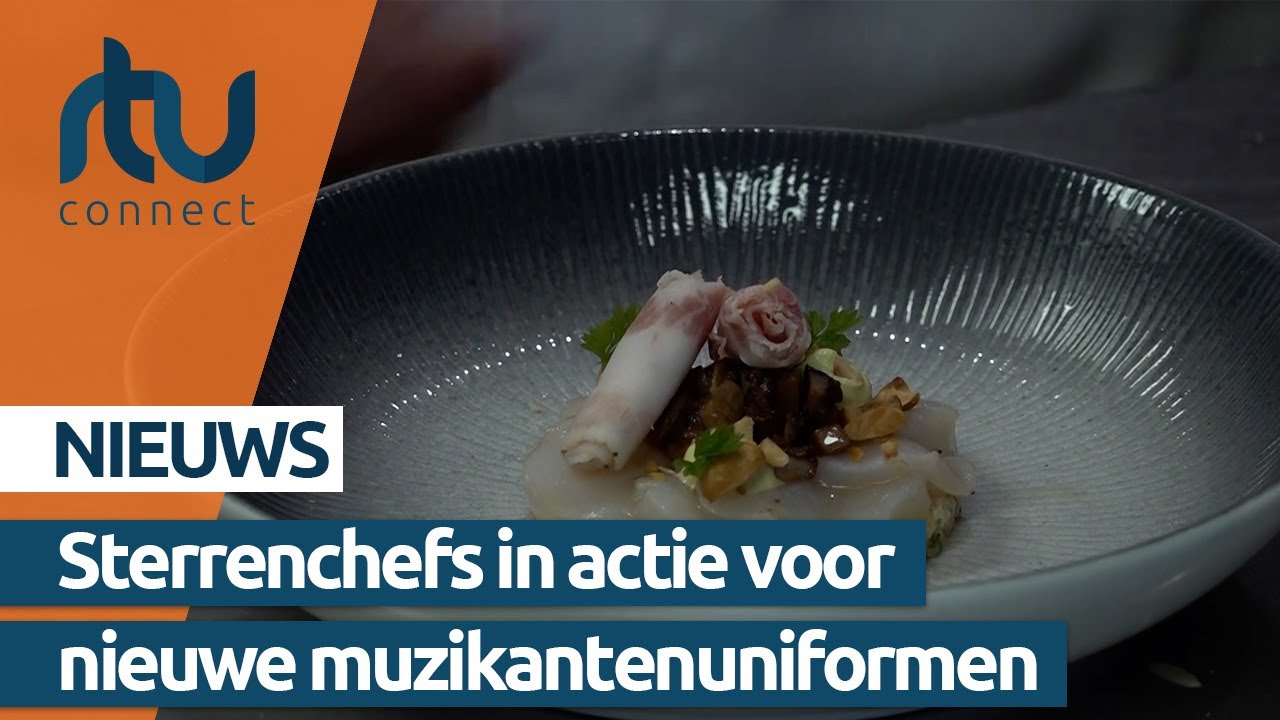 Drie sterrenchefs koken voor goed doel in hun oude dorp - YouTube