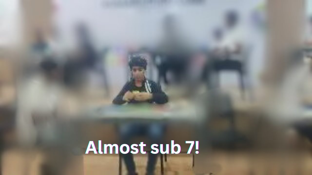 So close to sub 7 official average! - YouTube