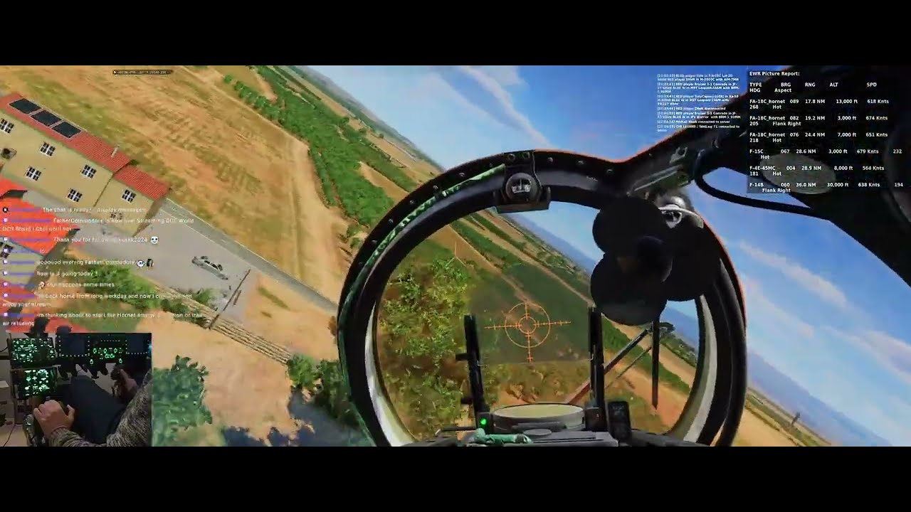 DCS World | Epic Apache hunt. - YouTube