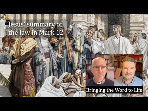 121 Jesus' summary of the law in Mark 12 - YouTube