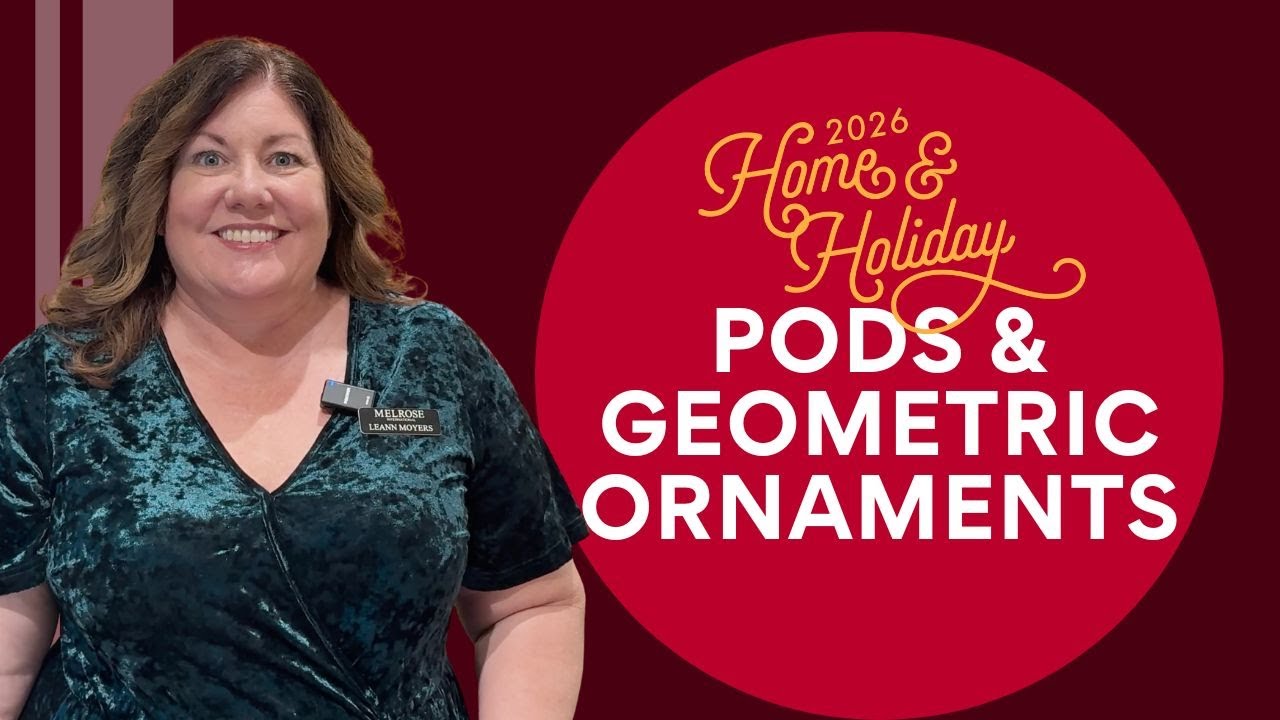 Market Spotlight: Pods & Geometric Ornaments - YouTube