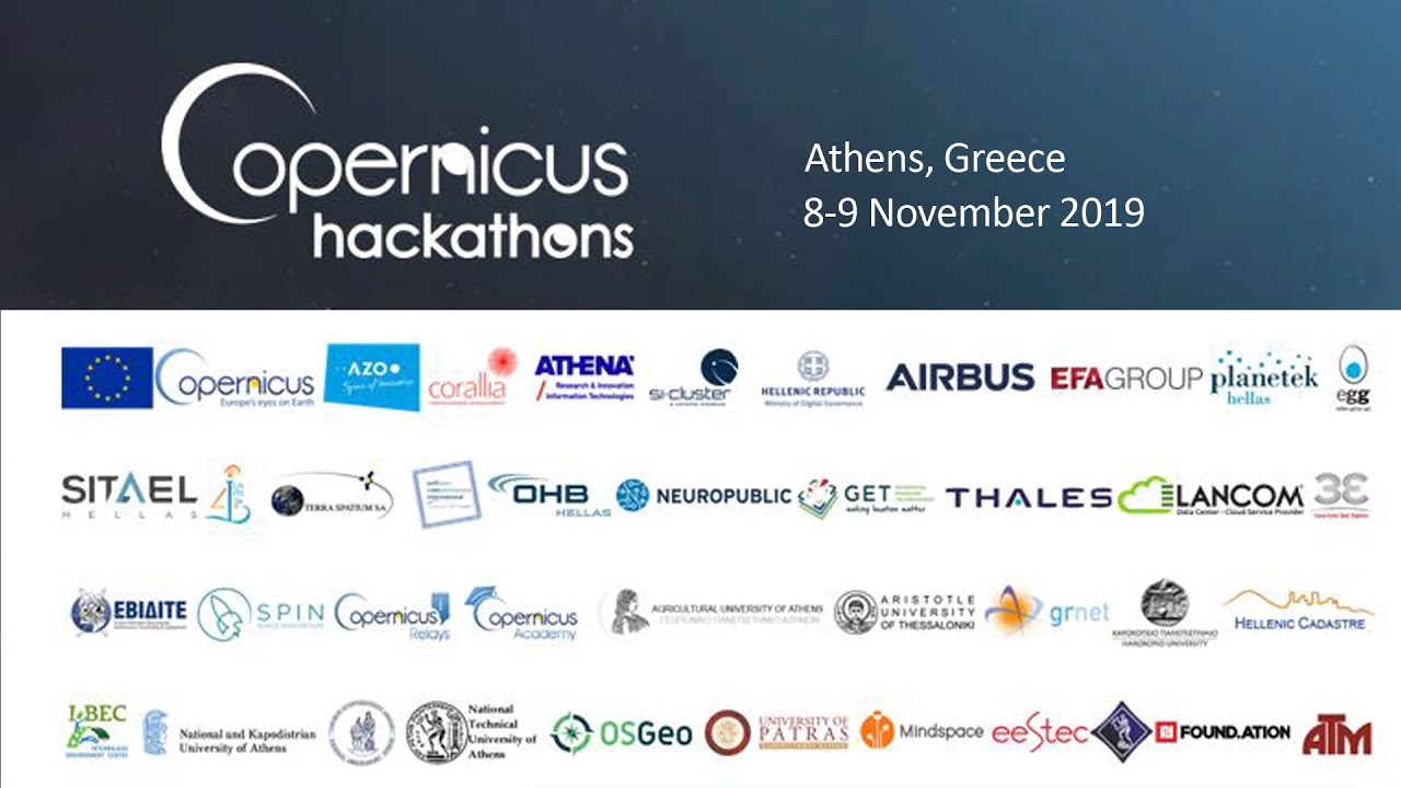 Copernicus Hackathon in Athens 2019 - Highlights - YouTube
