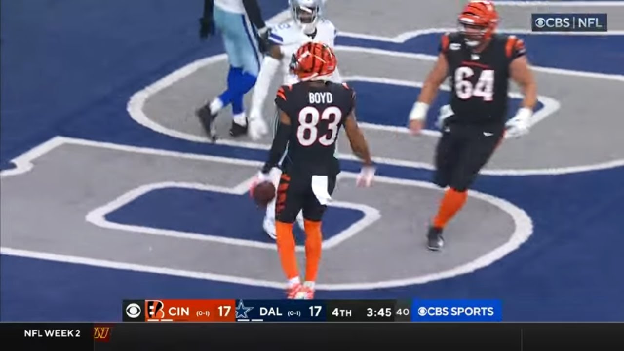 Bengals TIE The Game and Convert the 2 Point Conversion! - YouTube